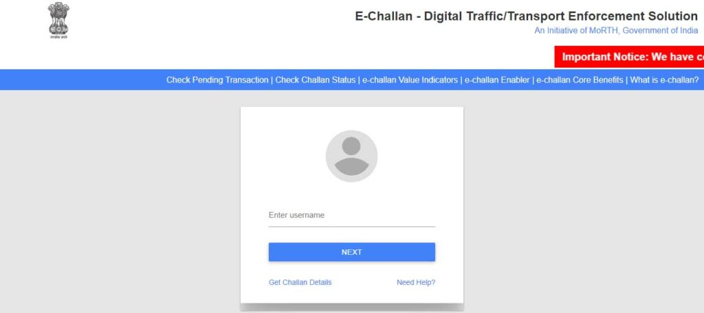 Online Challan Payment 2021 | Pending E-challan Online Status (echallan ...