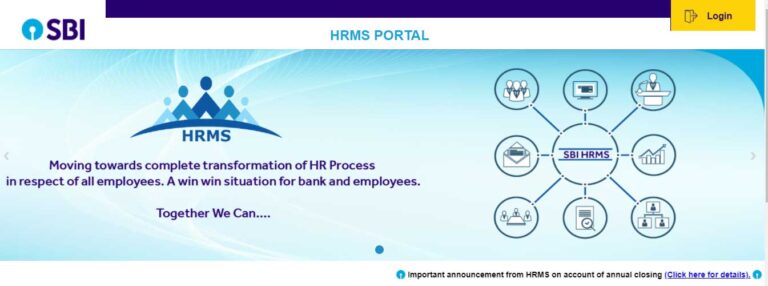 HRMS SBI Portal 2021 | Download Pay Slips & Transaction History | SBI ...