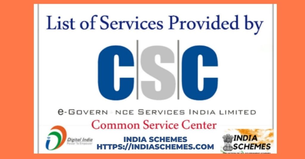 Services Provided By CSC 2020