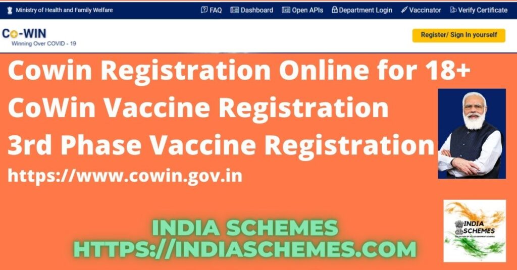 CoWin Vaccine Registration & Appointment Booking For 18+at Cowin Gov In ...