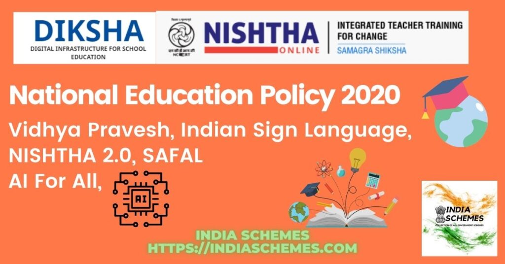 PM Modi Speech On NEP 2020 Highlights | Vidhya Pravesh, AI For All ...